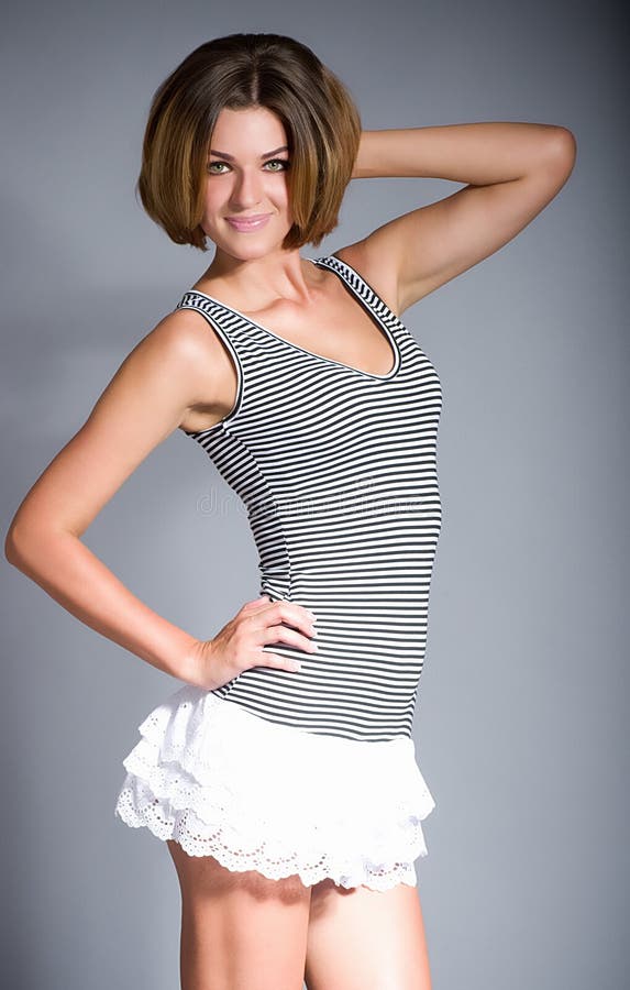 Beautiful nice woman stock image. Image of black, nice - 26023325