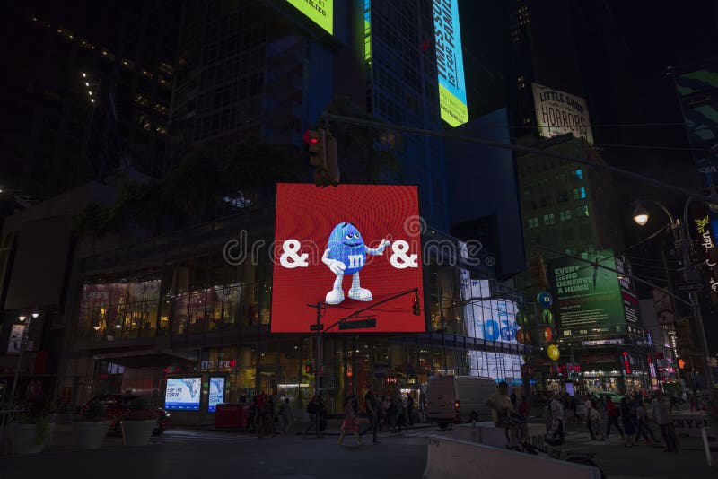 Beautiful Night View of Tops of the Strip S Hotel Buildings, with ...