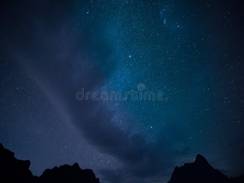 Beautiful night sky stock image. Image of astronomy - 112128967