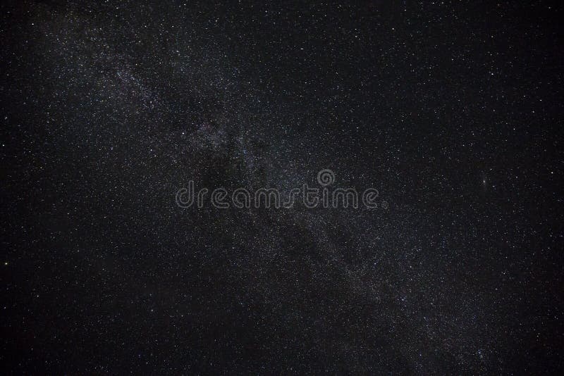 Beautiful Night Starry Sky Scene Stock Photo - Image of glowing, dark ...