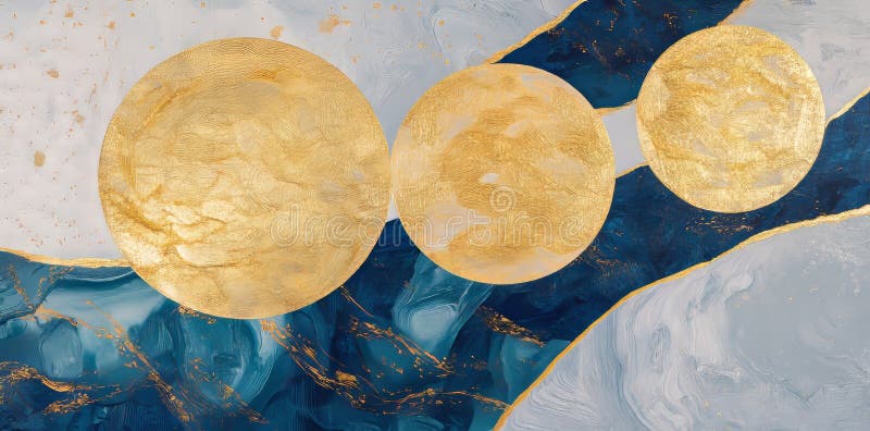 This Beautiful Nordic-themed Canvas Artwork Harmoniously Combines an ...