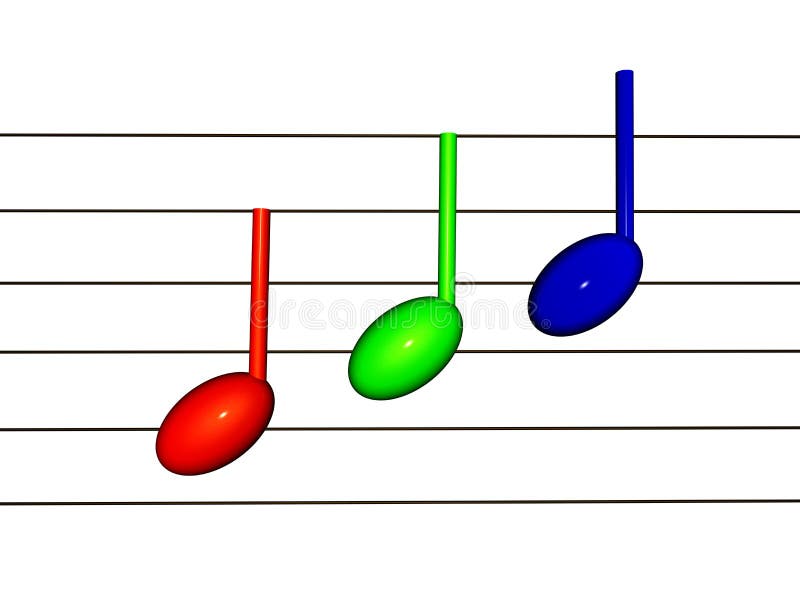 Beautiful notes. stock illustration. Illustration of design - 6974600