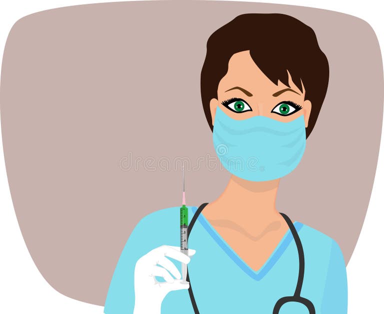 Nurse Injection Cartoon Stock Illustrations – 6,170 Nurse Injection ...