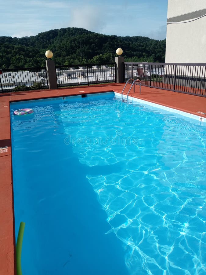 Beautiful Oasis Swimming Pool Stock Photo - Image of blue, oasis: 224059292