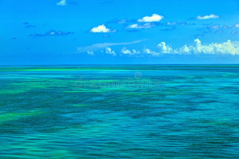 Beautiful Ocean in the Florida Keys Stock Photo - Image of motion ...