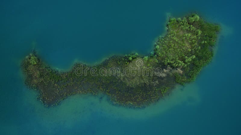 Beautiful Ocean View from Above. Stock Image - Image of beauty ...