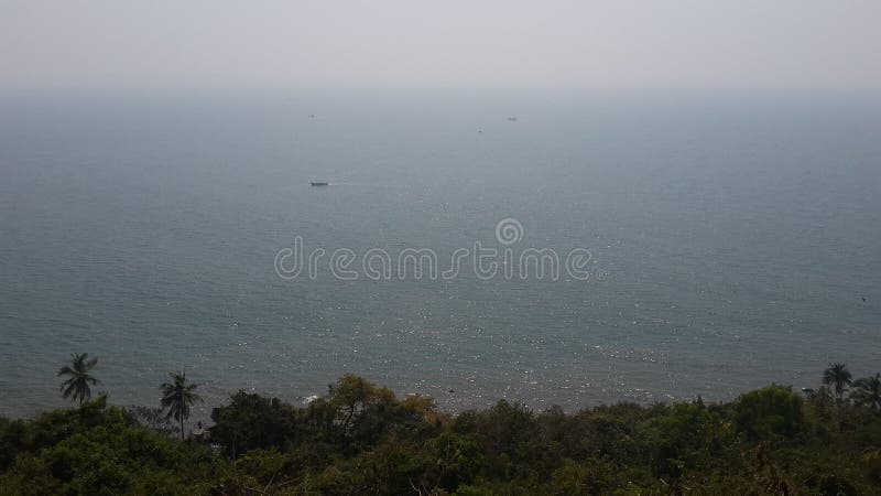 Ocean view of Goa stock image. Image of ocean, india - 124933539
