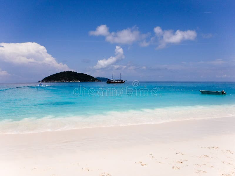 Beautiful ocean view stock image. Image of scene, coastline - 145571203