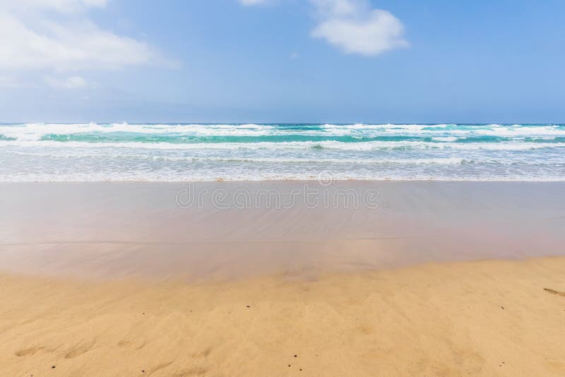 Beautiful ocean view. stock image. Image of surf, sand - 194231925
