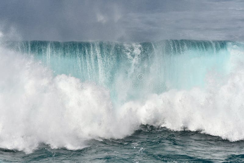 Beautiful ocean waves stock photo. Image of horizontal - 210335434