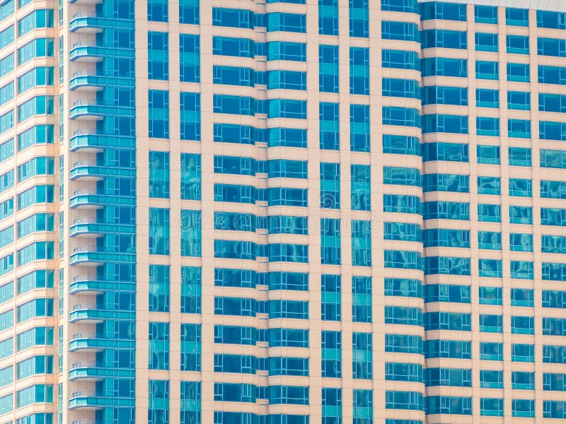 Beautiful Office Building and Architecture with Window Pattern E Stock ...