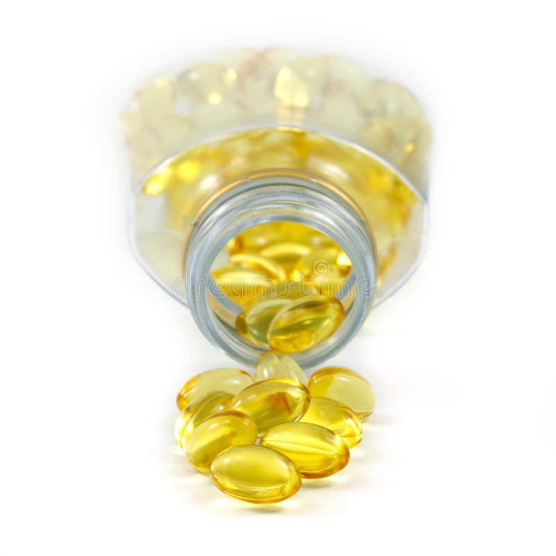 Fish oil capsule stock photo. Image of fish, drugs, alternative - 27640956