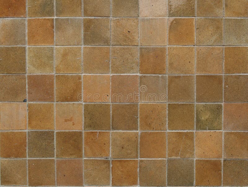 The Beautiful Old Brown Tile Wall Texture Stock Photo - Image of show ...