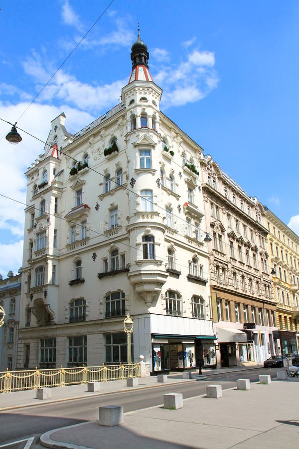 Beautiful Old Building in Vienna Stock Photo - Image of cities, looking ...