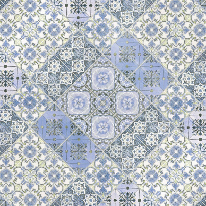 Beautiful Old Ceramic Tiles Patterns Stock Illustrations – 1,534 ...
