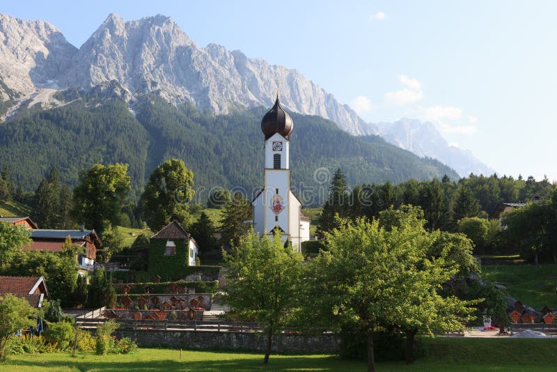 Beautiful old church stock photo. Image of artists, bavaria - 85147854