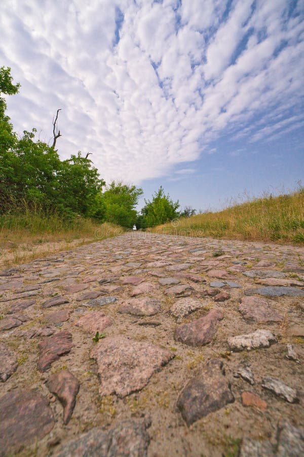 A Beautiful Old Cobble Stone Path Stock Photo - Image of oldfashioned ...