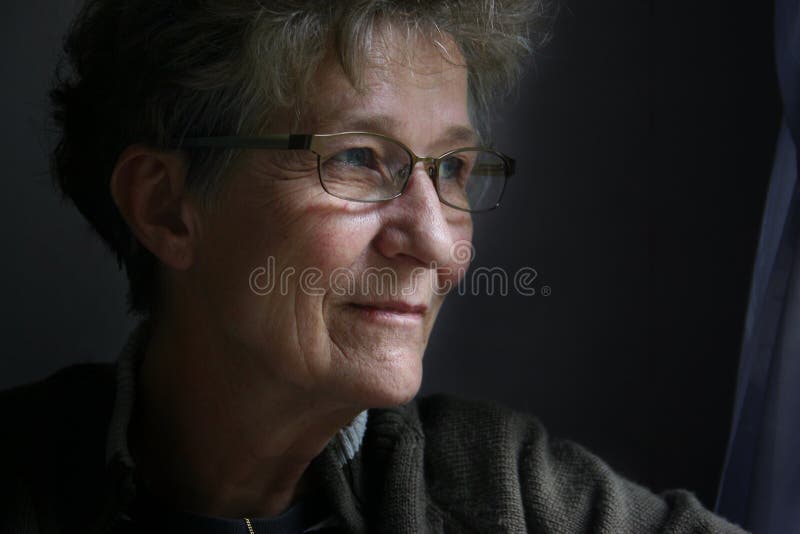 Beautiful old lady stock photo. Image of mature, hair - 14880736