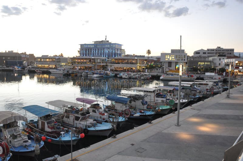 The Beautiful Old Port Limassol in Cyprus Editorial Photo - Image of ...