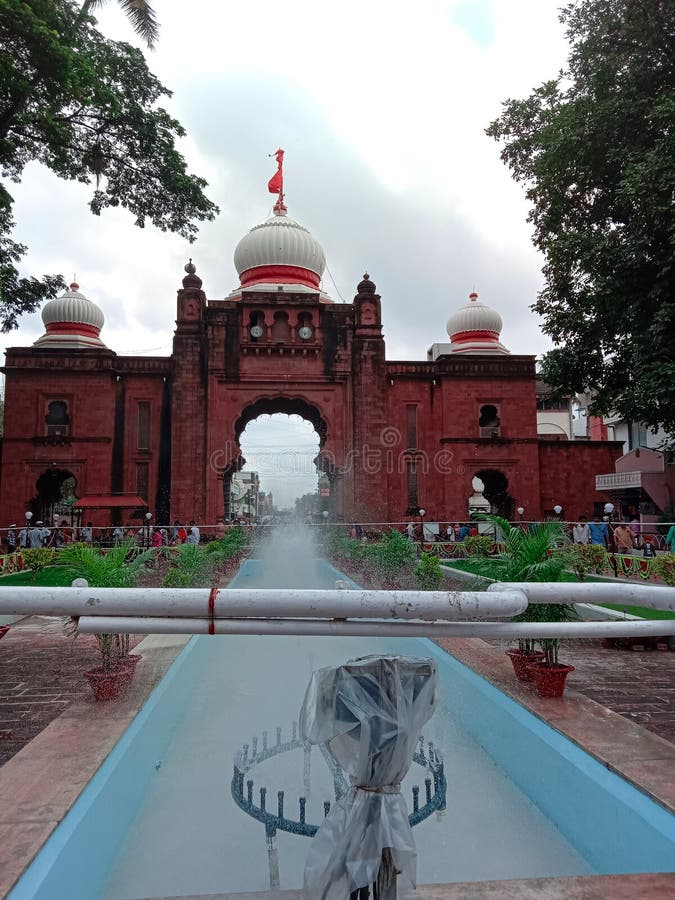 Old Indian temple. stock photo. Image of palace, india - 344654378