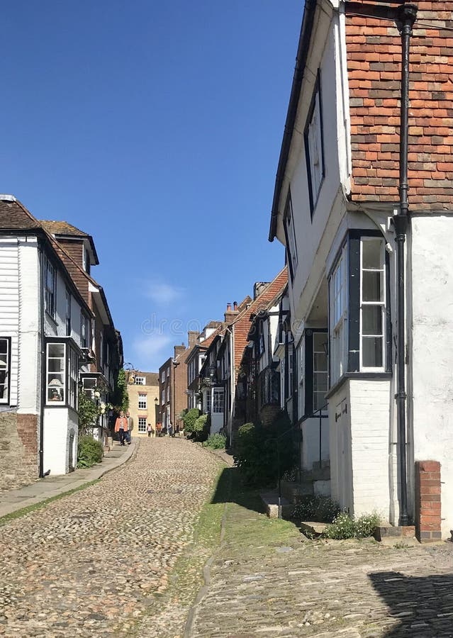 The Beautiful Old Town of Rye Editorial Photography - Image of england ...