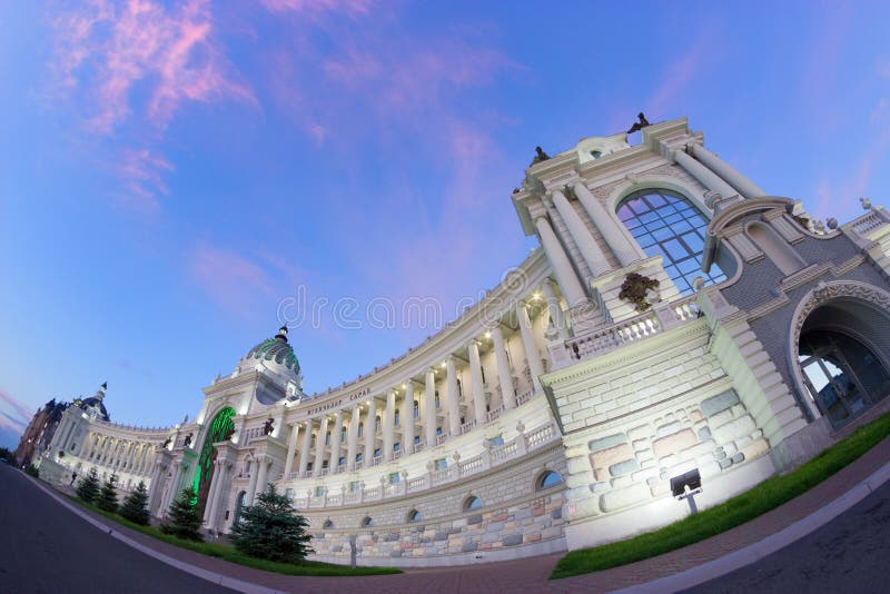 Beautiful Old White Building Stock Image - Image of environment, empire ...