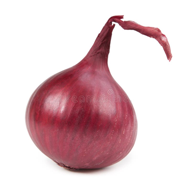 Beautiful Onion in Basket Isolated on White Background Stock Image ...