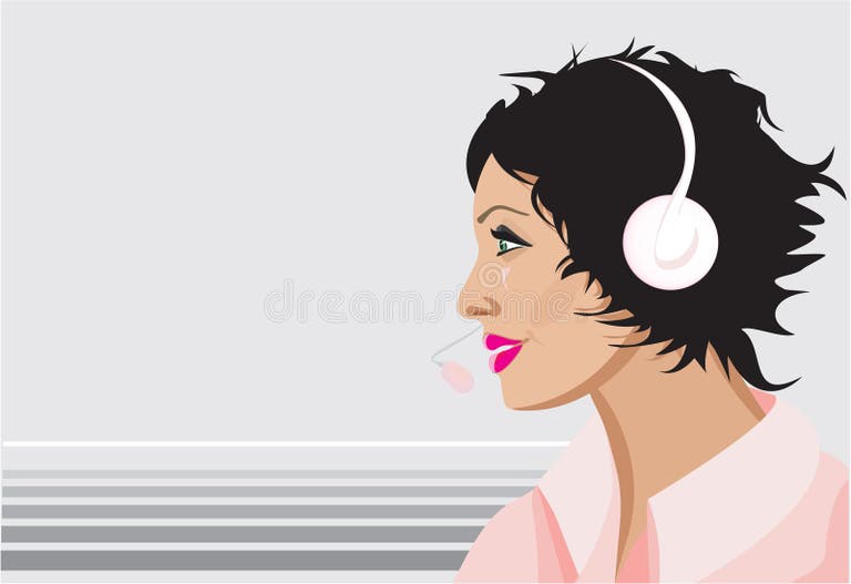 Switchboard Operator Stock Illustrations – 362 Switchboard Operator ...