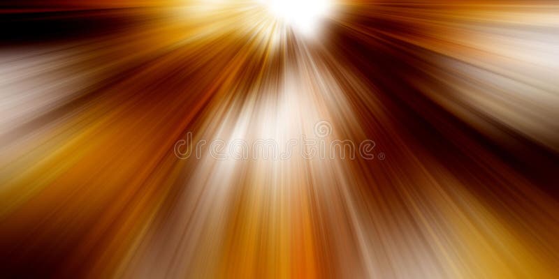 Orange Soft Summer Sunbeam Burst of Light Stock Illustration ...