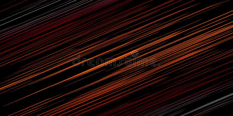Orange Speed Motion Glowing Lines Background Stock Illustration ...