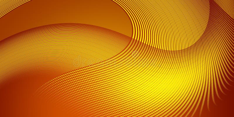 Orange and Yellow Abstract Halftone Backgrounds Stock Illustration ...