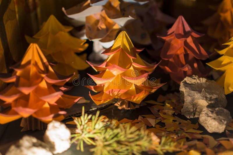 Fall Origami Forest Stock Photos - Free & Royalty-Free Stock Photos ...