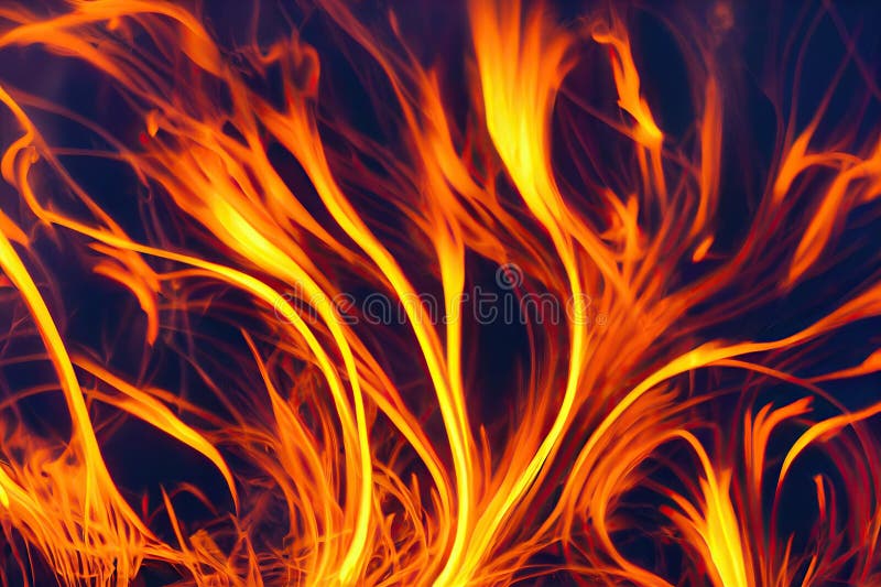 Beautiful Original Patterns of Hot Blaze Fire Flame Stock Illustration ...