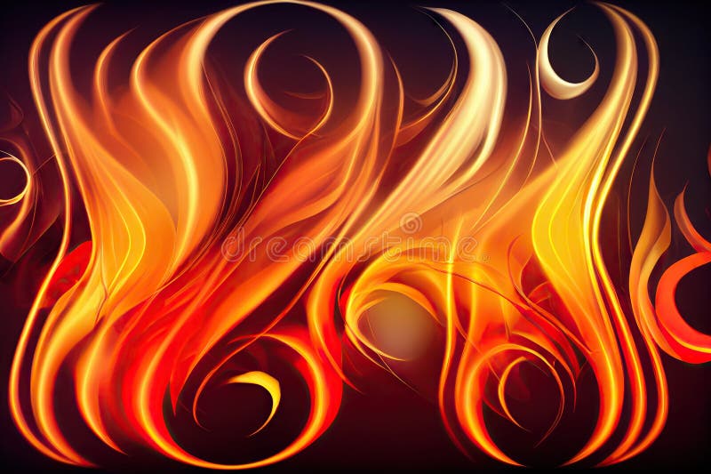 Beautiful Original Patterns of Hot Blaze Fire Flame Stock Illustration ...