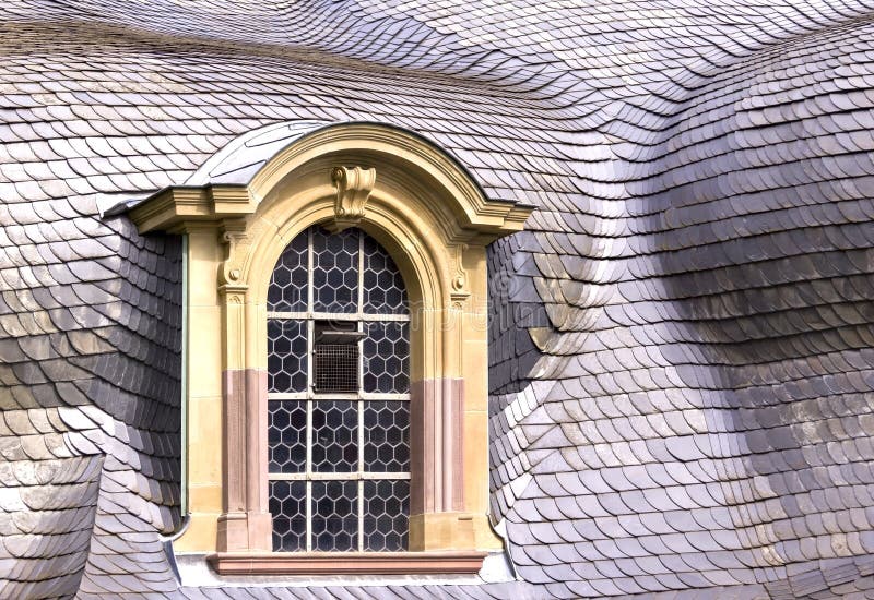 The Window in the Baroque Style Stock Image - Image of europe, front ...