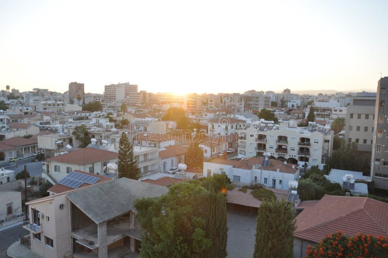 The Beautiful Overview City Centre Limassol in Cyprus Editorial Image ...