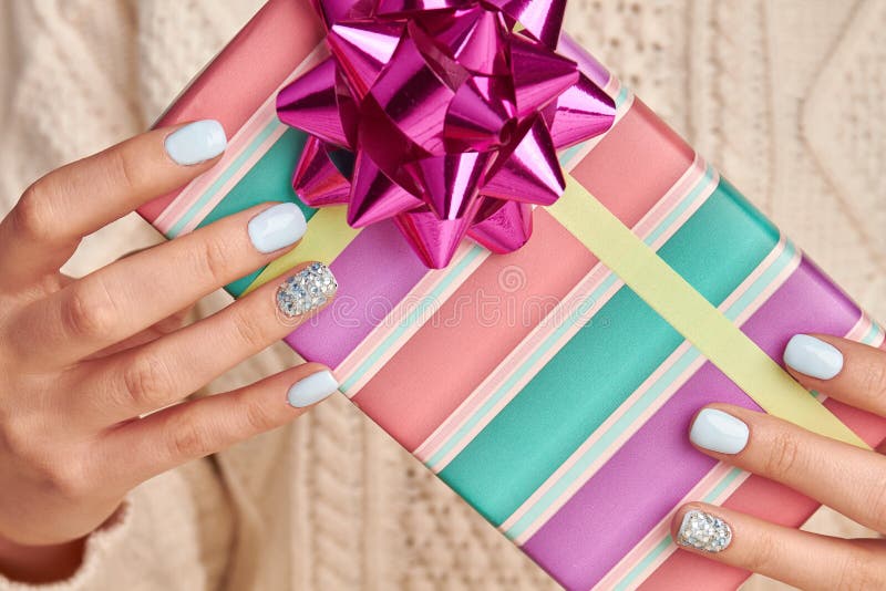 Beautiful Package of Present Stock Image - Image of custom, party ...