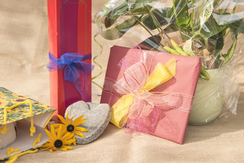 Packed Red Gifts Boxes Under the Christmas Tree Stock Image - Image of ...