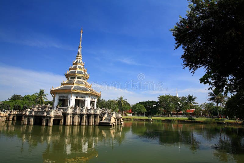 Beautiful Pagoda in Thailand Spectacular Golden Pagodas Stock Image ...