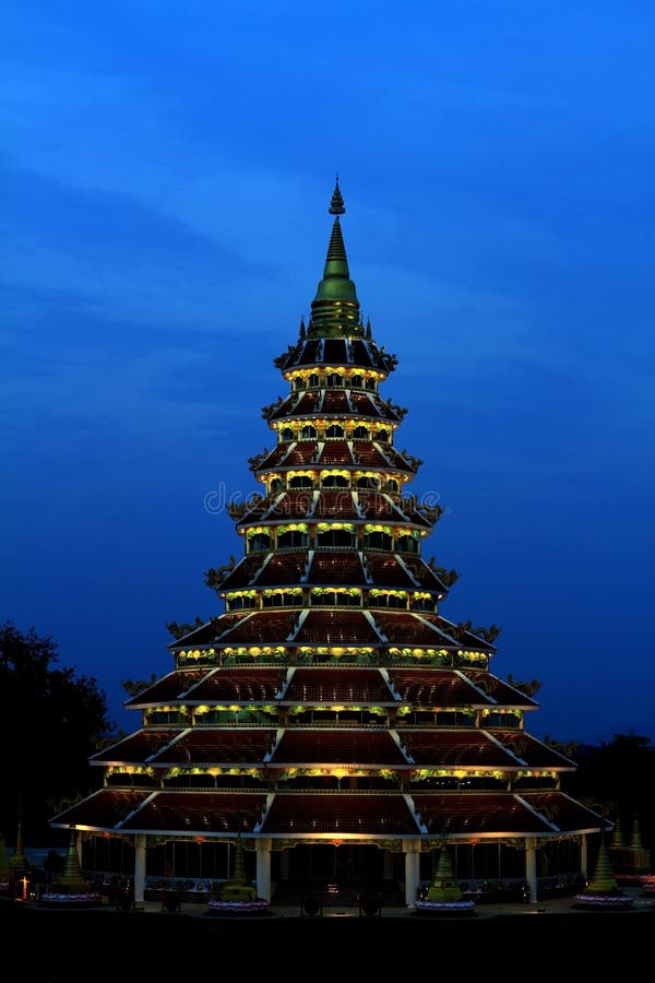 Beautiful pagoda stock photo. Image of famous, tower - 58751392