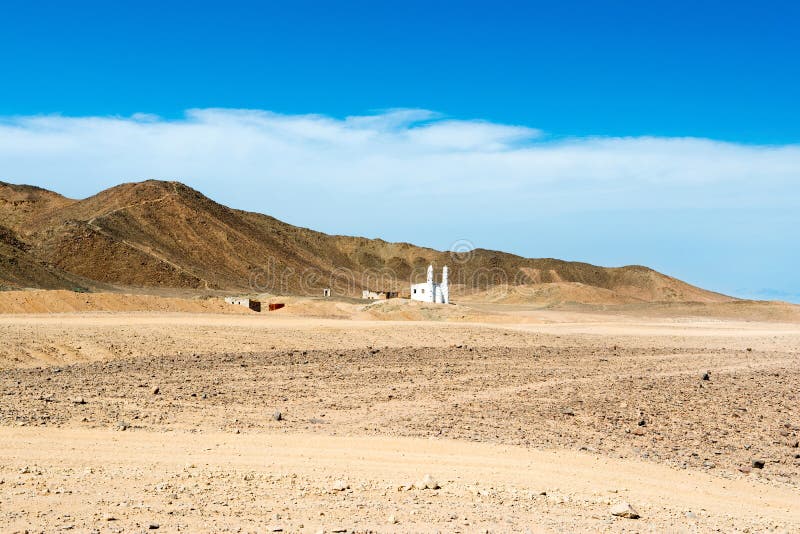 Landscape of the Arabian Desert Stock Image - Image of sunlight ...