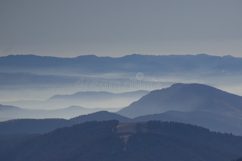 Beautiful Panoramic Mountain Landscape. Stock Image - Image of ecology ...