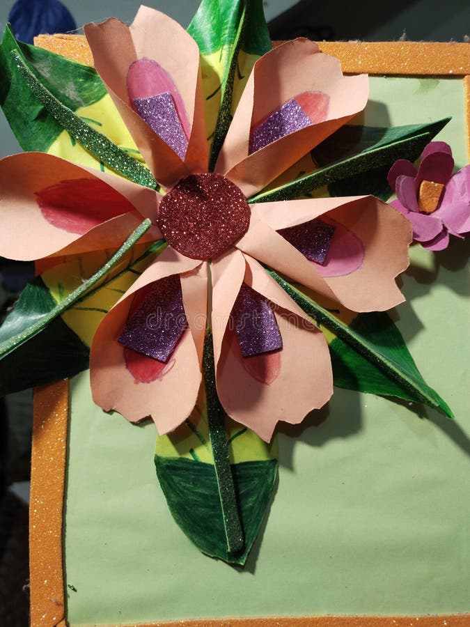 A Beautiful Paper Flowers Pictures Stock Image - Image of flowers ...