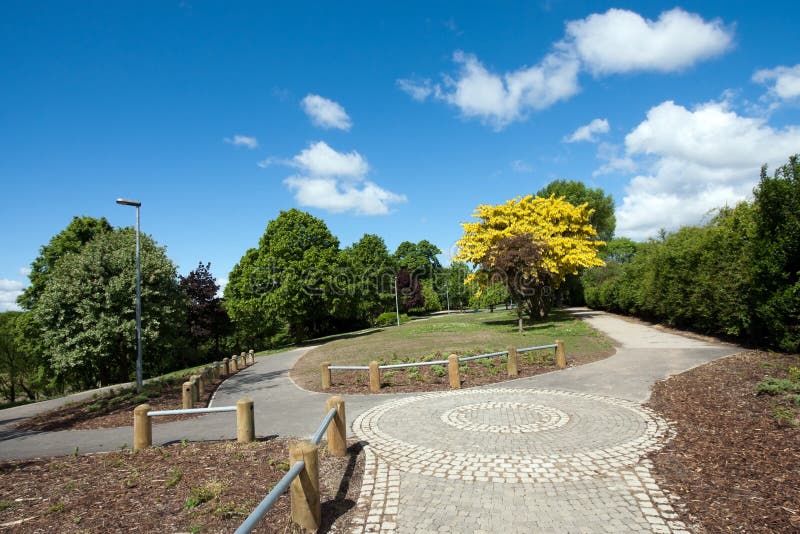 Beautiful park stock photo. Image of forest, cloud, nature - 14526874