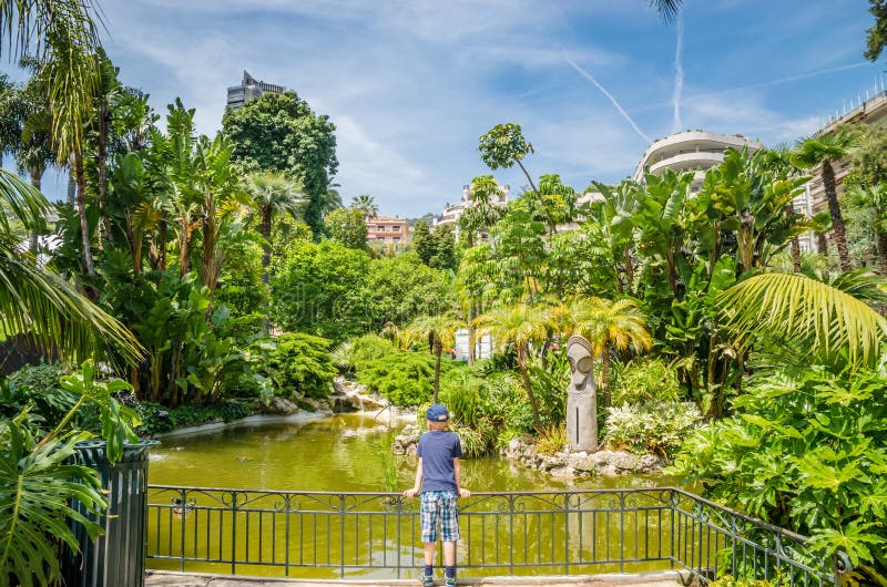 A Park in Monaco stock image. Image of monaco, europe - 60757259