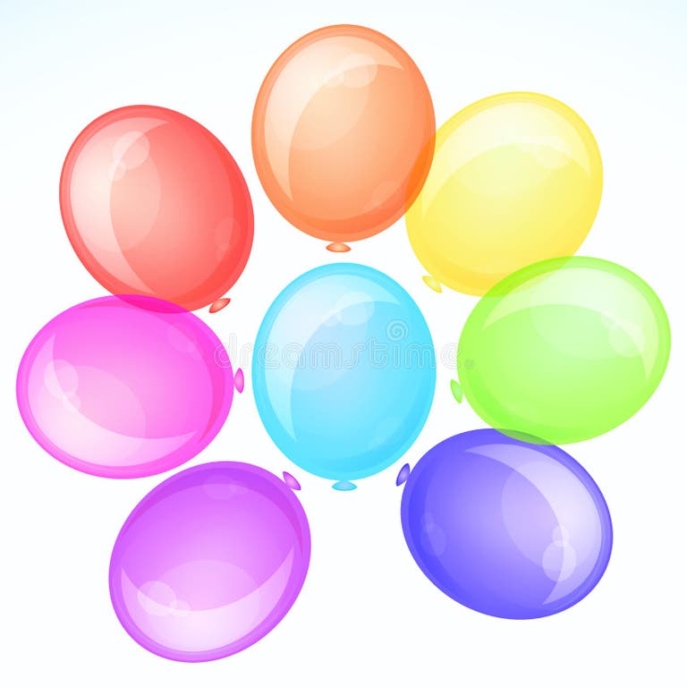 Eight Beautiful Party Balloons Stock Illustrations – 78 Eight Beautiful ...