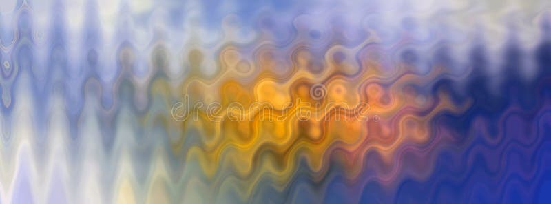 Beautiful Pastel Blue Background with Abstract Yellow Pattern. Gradient ...