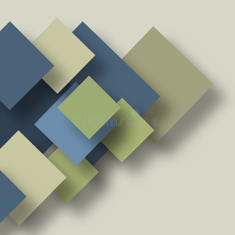 Pastel Squares Design. Modern Abstract Colors Background Stock ...