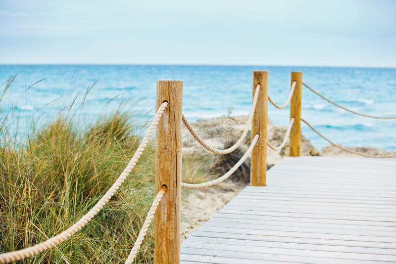 Rope fence on beach. stock image. Image of photograph - 2051611