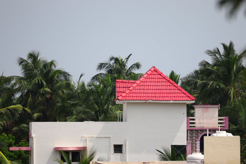 Beautiful Pattern Design of the Upper Part of the House Made of ...